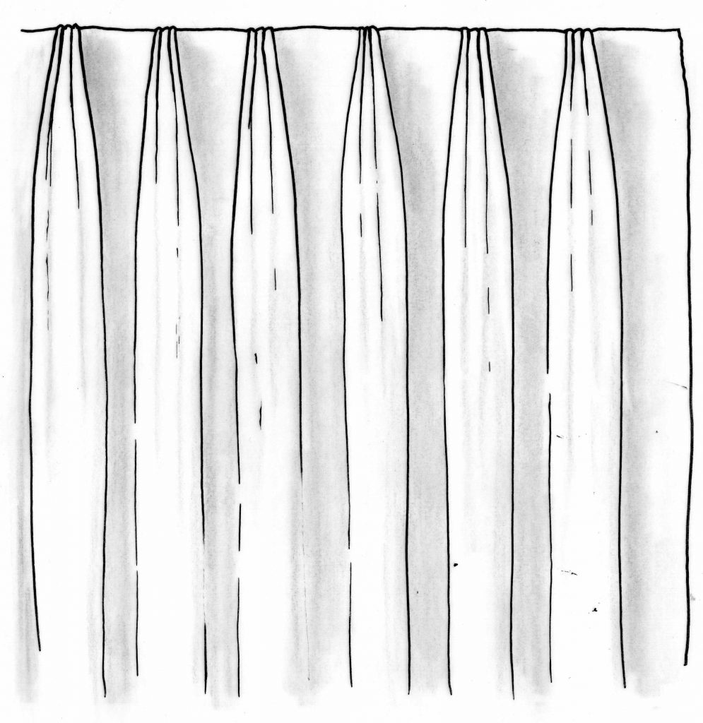 Euro Pleat Drapery - PERRY LUXE