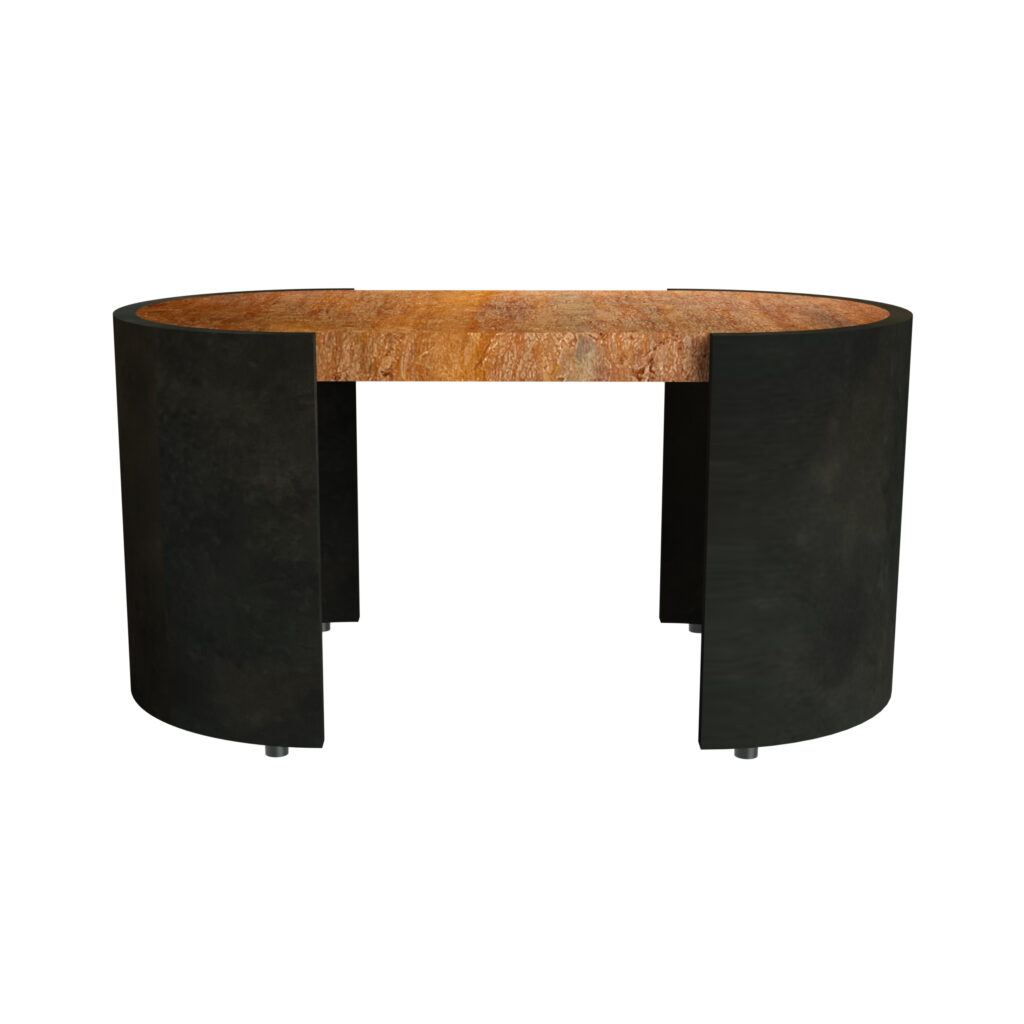 Chamber Coffee Table - PERRY LUXE