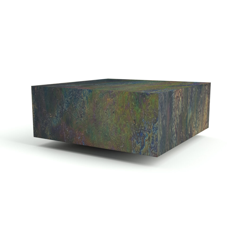 Hover Square Coffee Table - PERRY LUXE